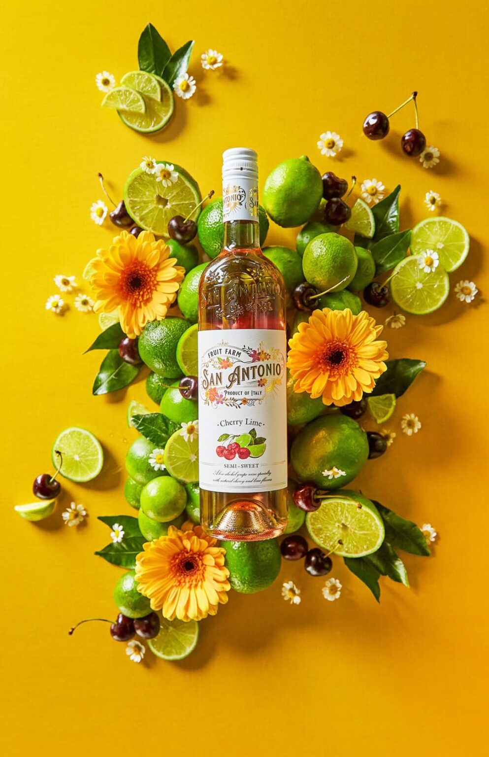 Cherry Lime Wine | San Antonio Fruit Farm Wines